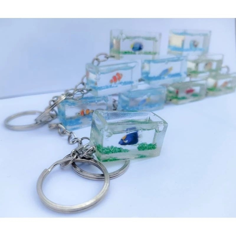GANTUNGAN Fish Keychain In The aquarium | Shopee Malaysia