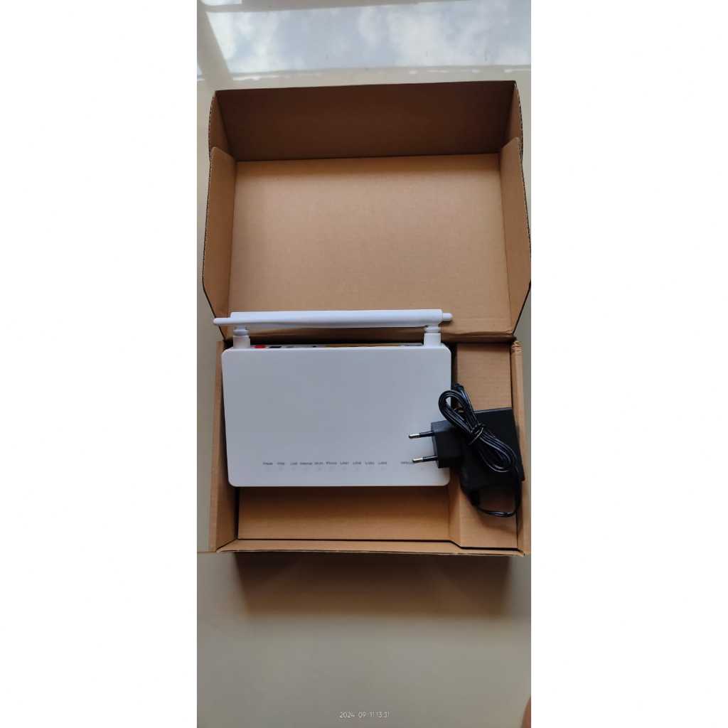 ONT ZTE F609 V8 GPON NEW COMPLETE ADAPTER PLUS BOX | Shopee Malaysia