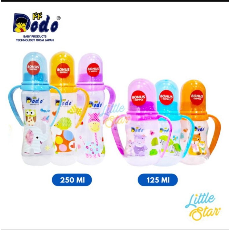 Dodo Milk Bottle TIP TOP FREE NIPPLE | Shopee Malaysia