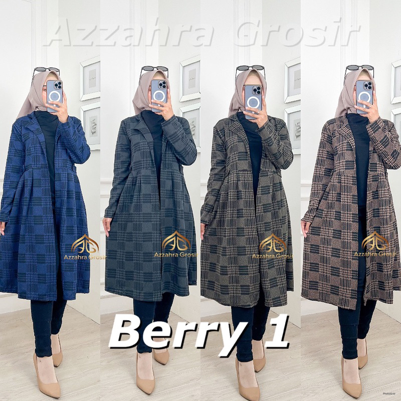 Am - Berry Cardigan Women's Waffle Office Blazer (Without Inner ...
