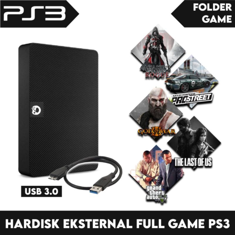 Ps3 External Hard Disk FULL GAME 500GB CFW/HFW/HEN | Shopee Malaysia