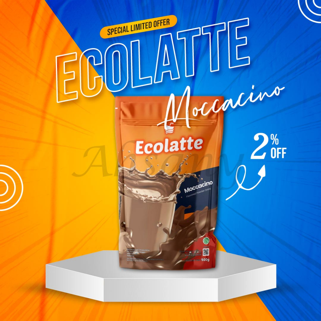 Premium Moccacino Chocolate Drink Powder Drink Powder Various Ecolatte ...