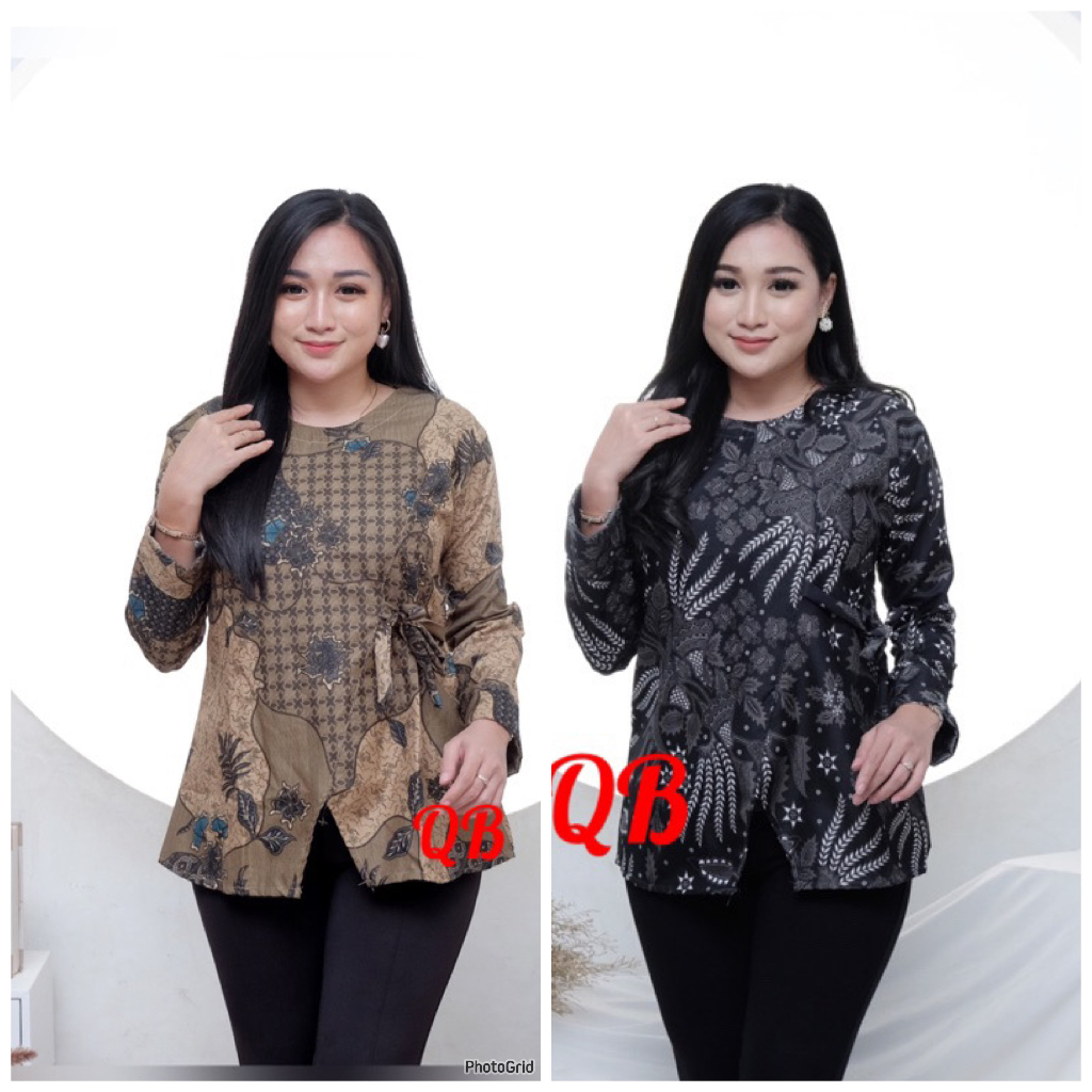 Women's Batik Top M L XL XXL | Shopee Malaysia