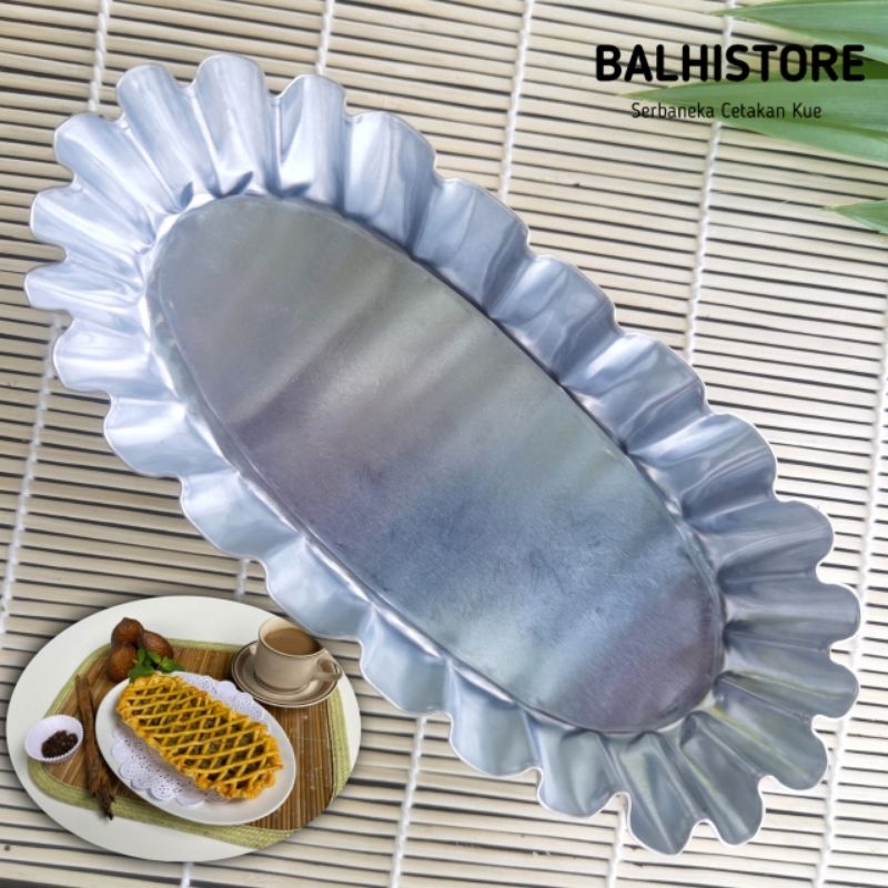 Large Oval Pie Cake Mold Aluminum Disassembled Cake Pan | Shopee Malaysia