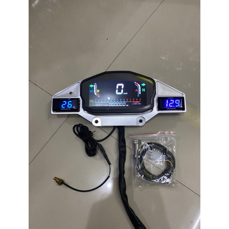 SPEEDOMETER SPEEDO DIGITAL NINJA RR OLD NEW PNP CNC Speedometer Digital ...