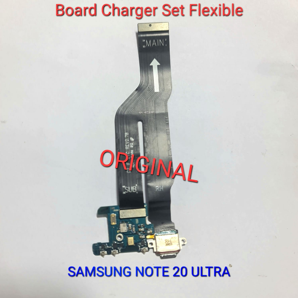 Samsung Note 20 Ultra N985 Flexible Casing Connector Board Set Original ...