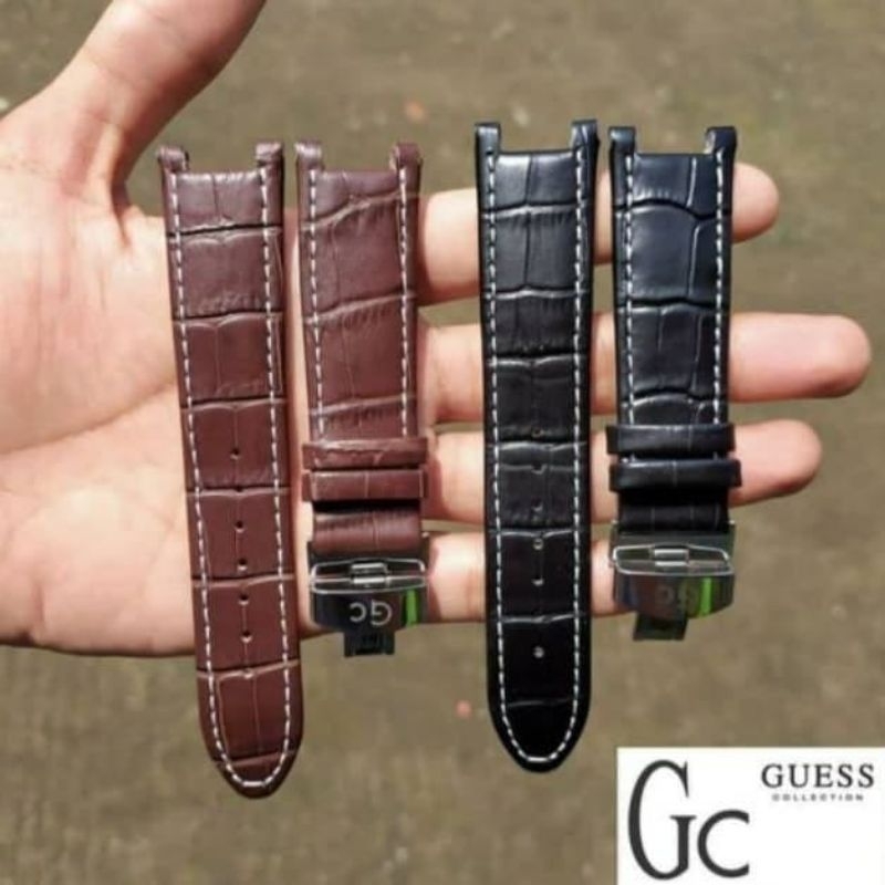 Guess collection Gc Leather Watch strap 22mm | Shopee Malaysia