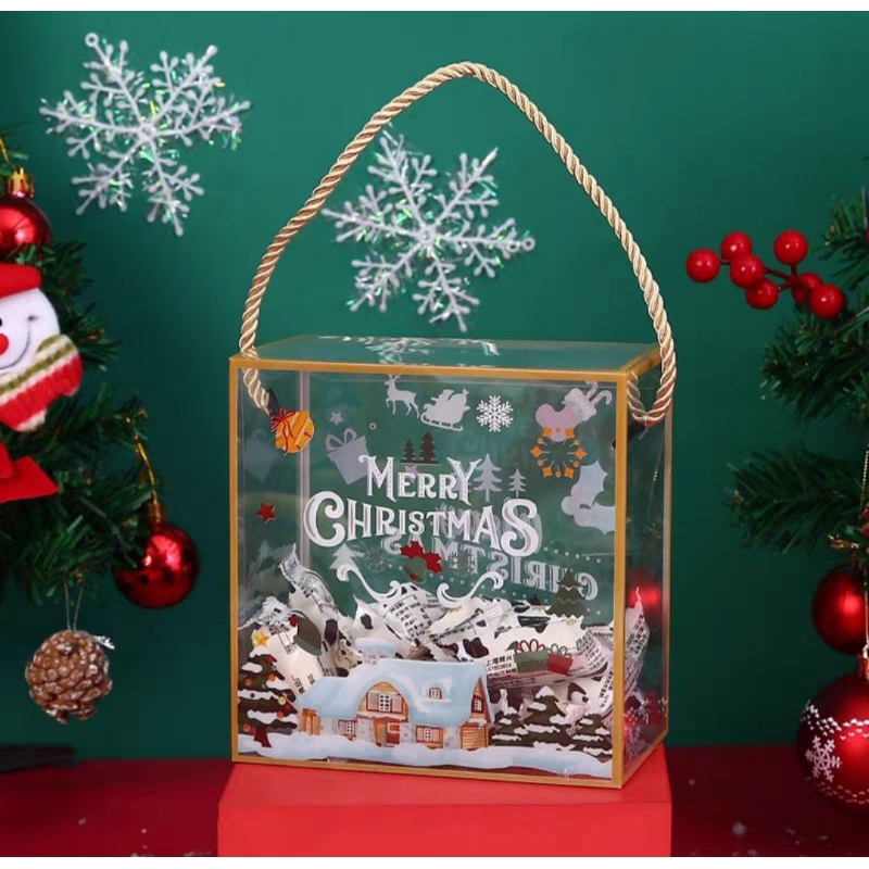 Merry CHRISTMAS MIKA BOX / CHRISTMAS HAMPER BOX / CHRISTMAS GIFT BOX 14 ...