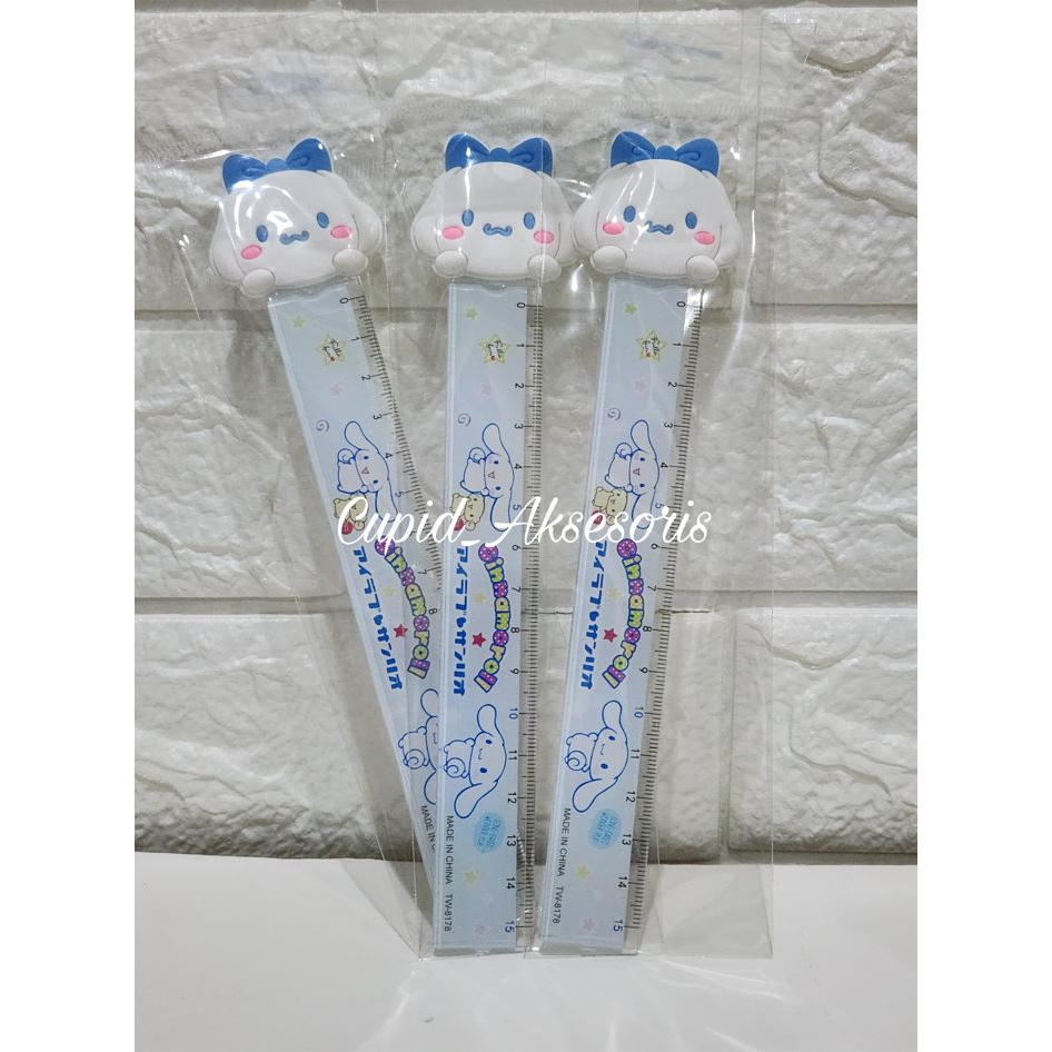 Ruler 15cm/line/RULER SANRIO MY MELODY CINNAMONROL POMPOMPURIN | Shopee ...