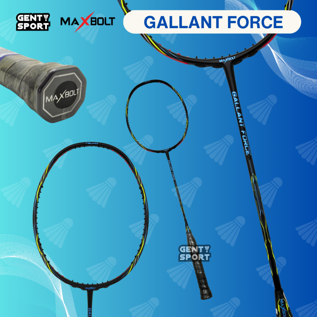 Maxbolt Gallant Force Badminton Racket Original | Shopee Malaysia