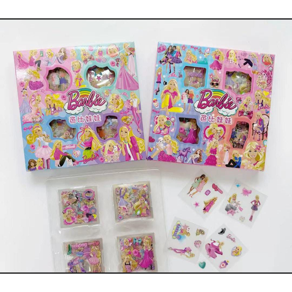 Cute Sticker Viral Barbie Sticker Label Hp Bottle Book Contents 100Pcs ...