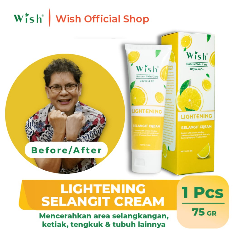 YG Wish LIGHTENING Selangit Cream - Overcome Groin, Armpits & Other ...