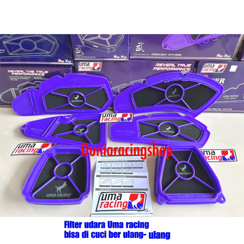 Air Filter Uma racing Aerox Lexi Nmax New XMAX Aerox Connected Nmax New ...