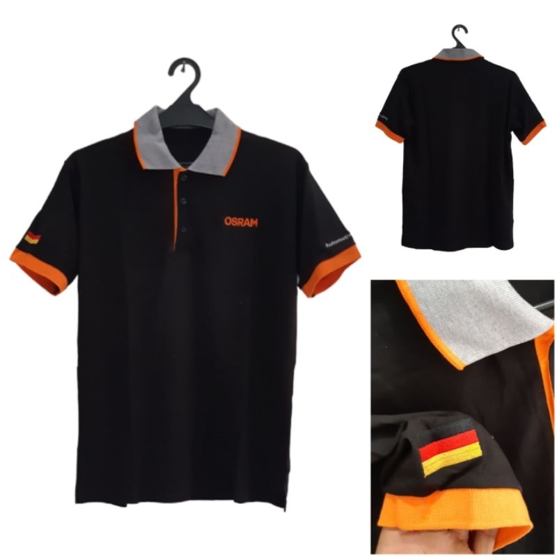 Polo Shirt Collar Poloshirt OSRAM Automotive Lightning All Size - Polo ...