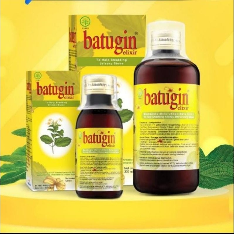 Batugin Elixir 120ml Pharmaceutical Chemistry BPOM halal | Shopee Malaysia