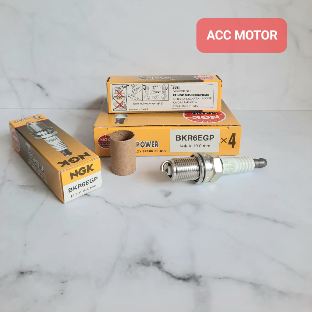 Original Nissan Sentra BKR6EGP NGK Platinum G Power Spark Plug | Shopee Malaysia