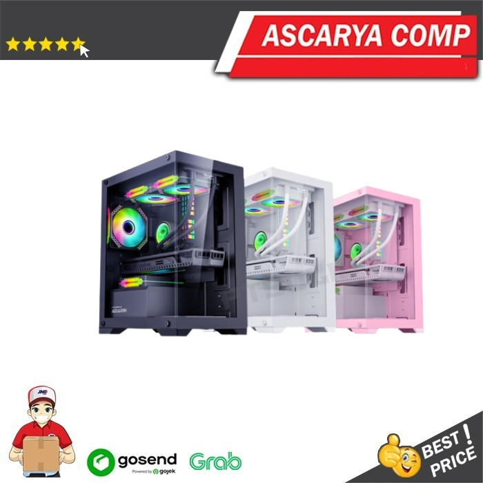 Armageddon Aquaron M-ATX Mini ITX Micro ATX Gaming PC Case | Shopee ...