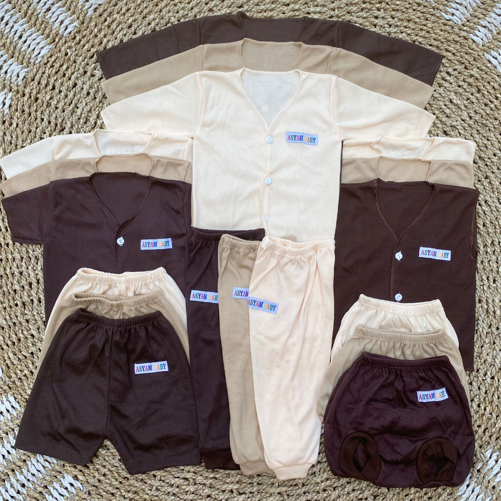 18pcs Brown Series BABY Clothes BABY Clothes BABY Pants Gift Birth ...