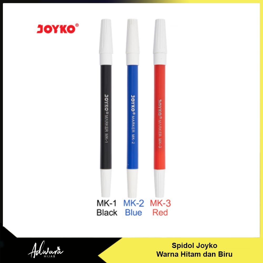 HITAM Original Joyko Marker Markers (Black and Blue) | Shopee Malaysia