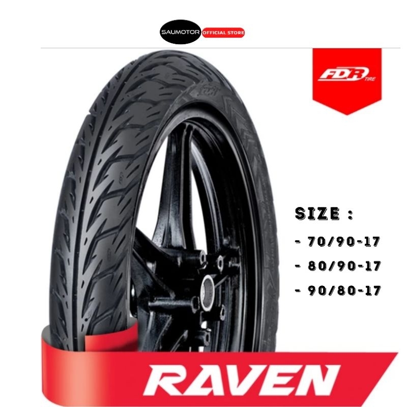 Fdr Outer Tire RAVEN 70/90 Ring 17 Tube Type Non Tubeles Supra Jupiter ...