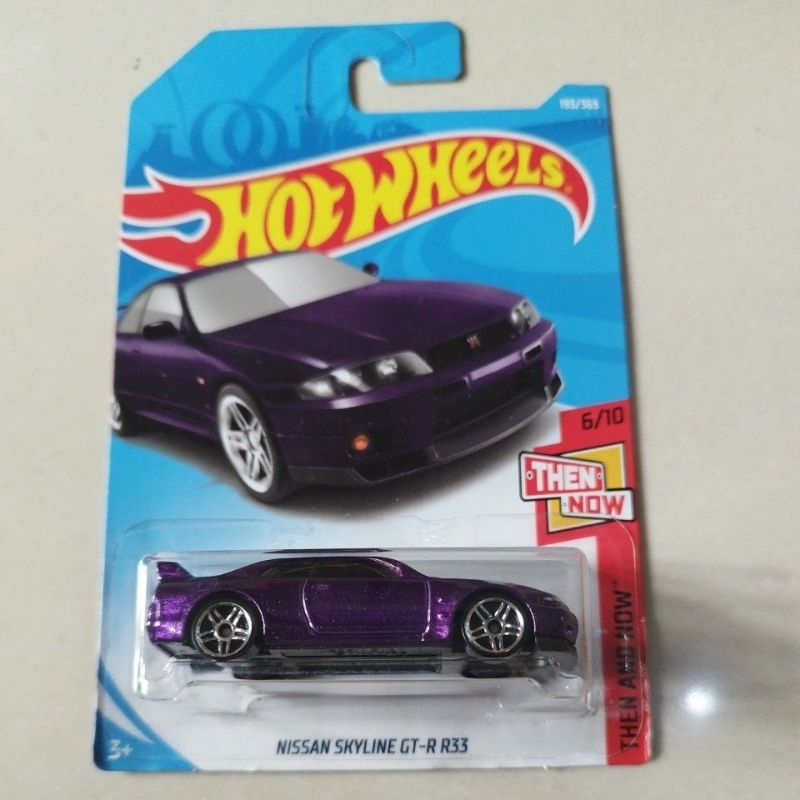 Hot wheels Nissan Skyline GTR R33 | Shopee Malaysia