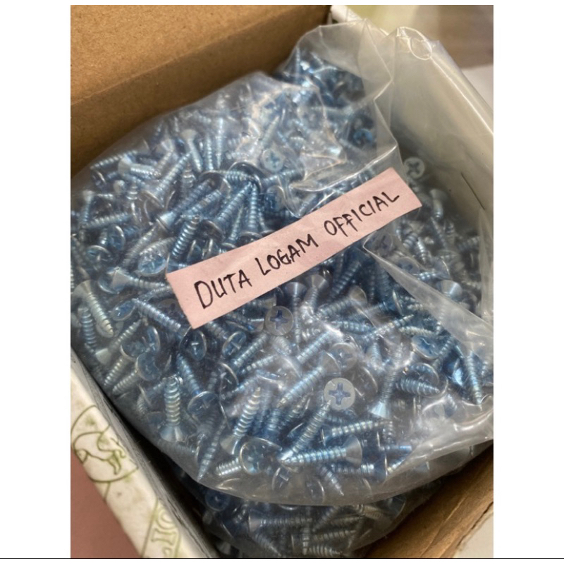 Fab tapping Screws 8x2 (PER Box) | Shopee Malaysia