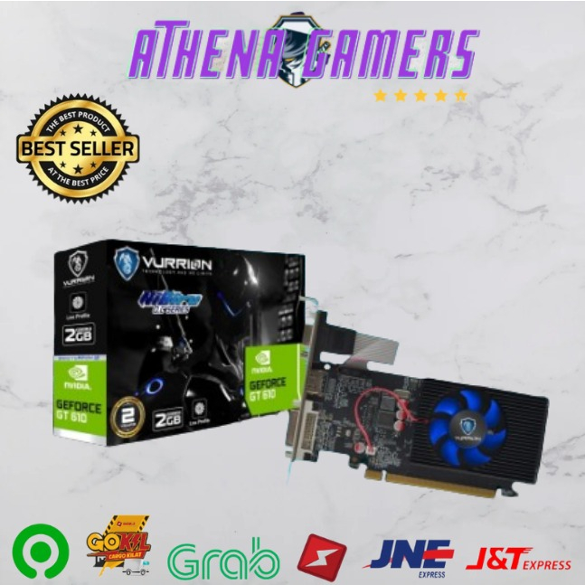 Vga VURRION GT 610 2GB DDR3 64Bit GAMING VGA 100% ORIGINAL || Athenagamers | Shopee Malaysia