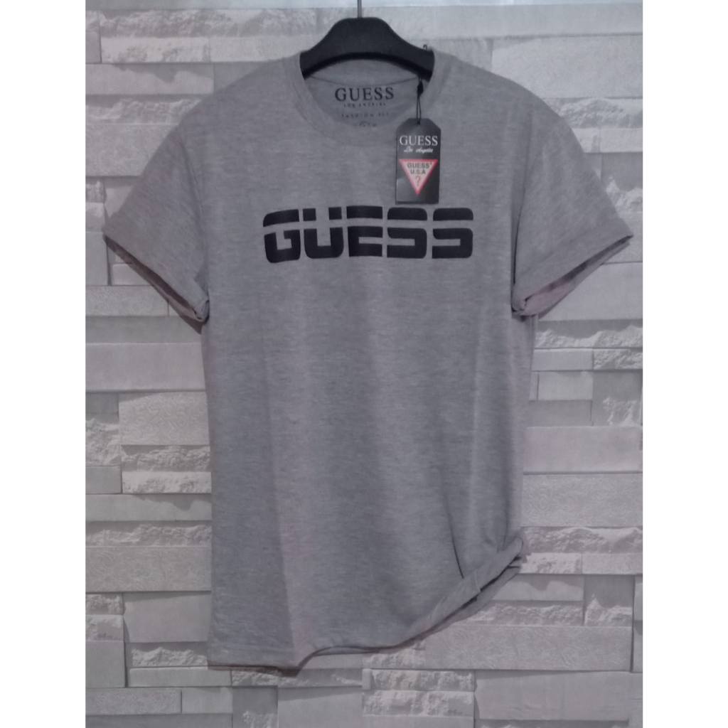 Newest GUESS BOLD FONT T-SHIRT | Shopee Malaysia