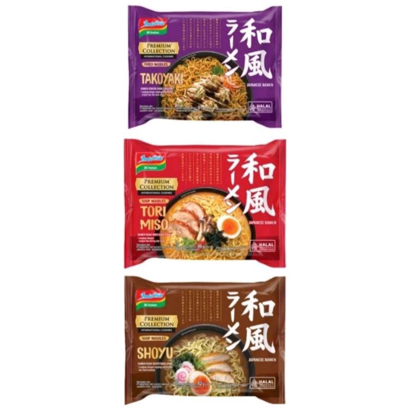 Indomie Premium Collection Japanese Flavor/Indomie Premium Japanese ...