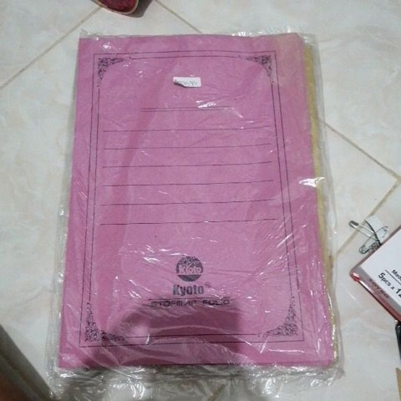 MERAH Stofmap folio red contains 6 pcs | Shopee Malaysia