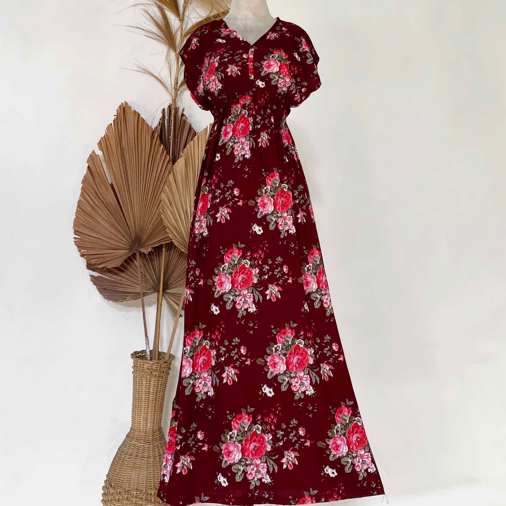 Manohara Bali Long Daisy Dress | Shopee Malaysia