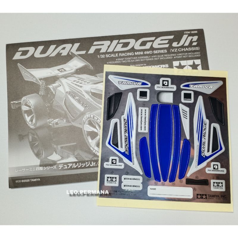 Decal DUAL RIDGIDGE JR TAMIYA | Shopee Malaysia