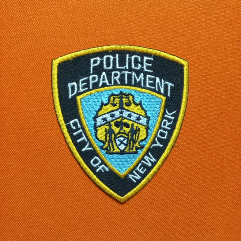 Nypd embroidered Patch | New York Police Department | Shopee Malaysia