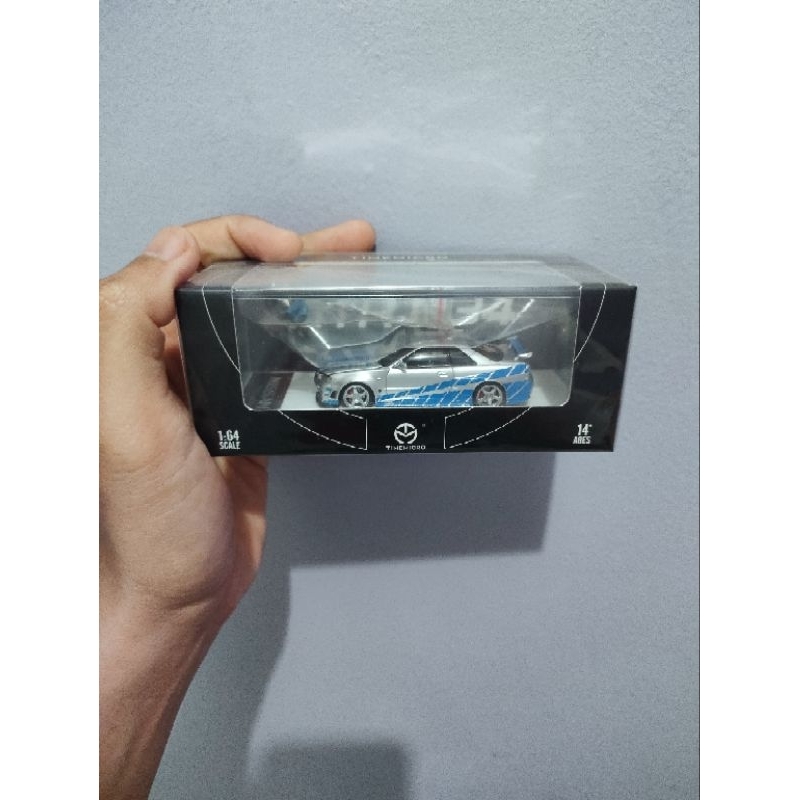 Diecast Miniature miniscale nissan skyline gtr r34 fast and furious ...