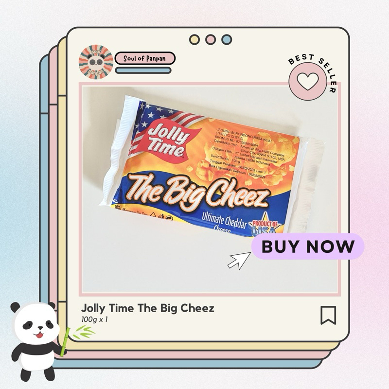 Popcorn Jolly Time The Big Cheez Corn Popcorn Salted Cheese USA ...