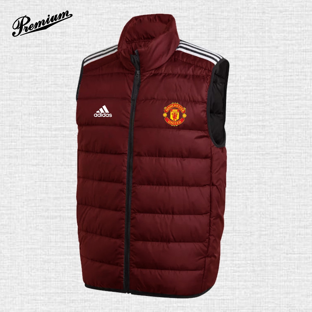 Manchester united logo parachute vest / men's thick vest / men's ...