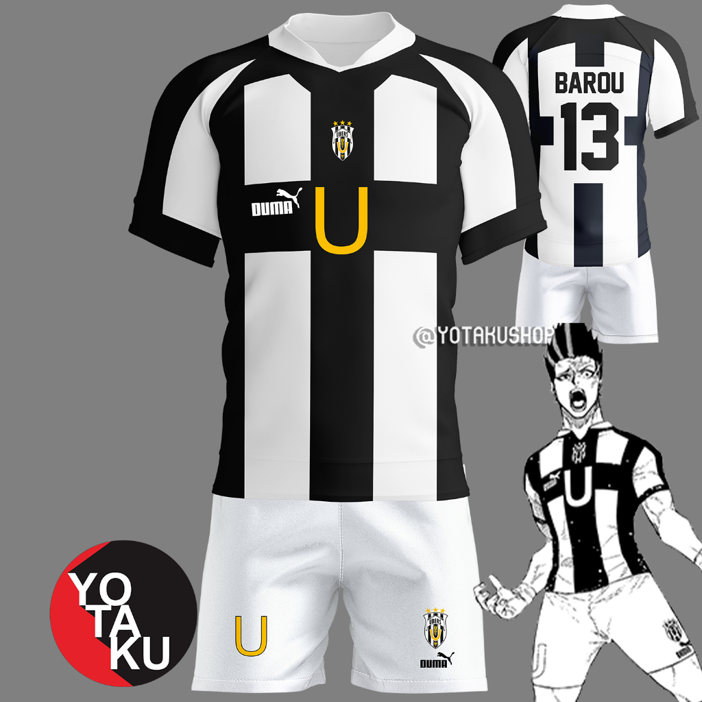 Blue Lock UBERS Shoei Barou Cosplay Anime Jersey Full Set YOTACOS ...