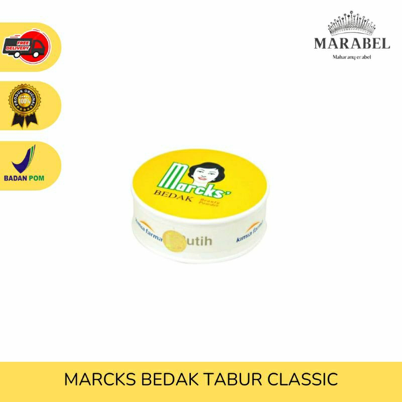 Marcks Powder Tabur Classic 40g | Shopee Malaysia