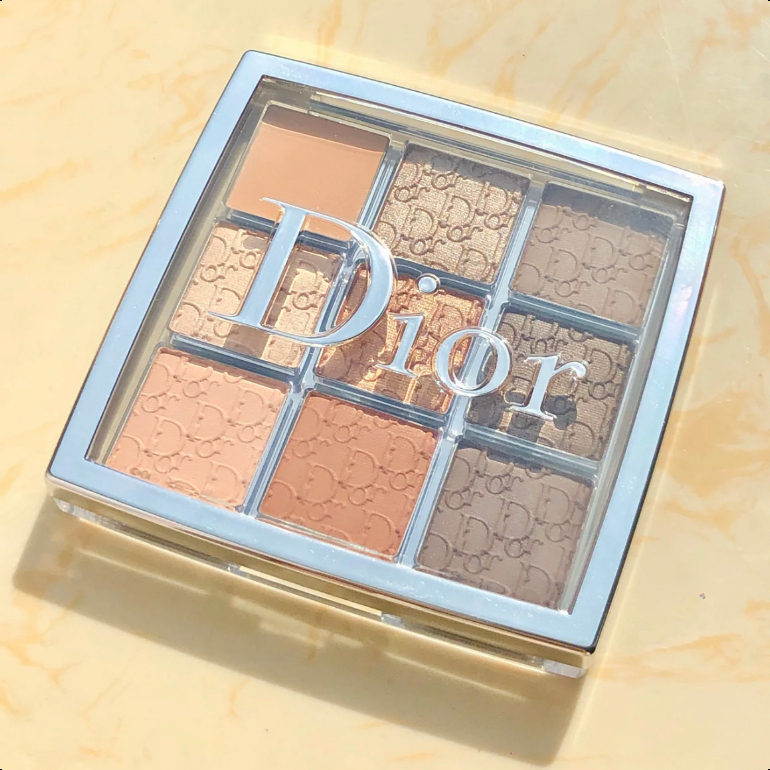 [100% Original]dior Backstage Eyeshadow Palette/Dior Eyeshadow Glow Face Pallette 10g/001 warm ...