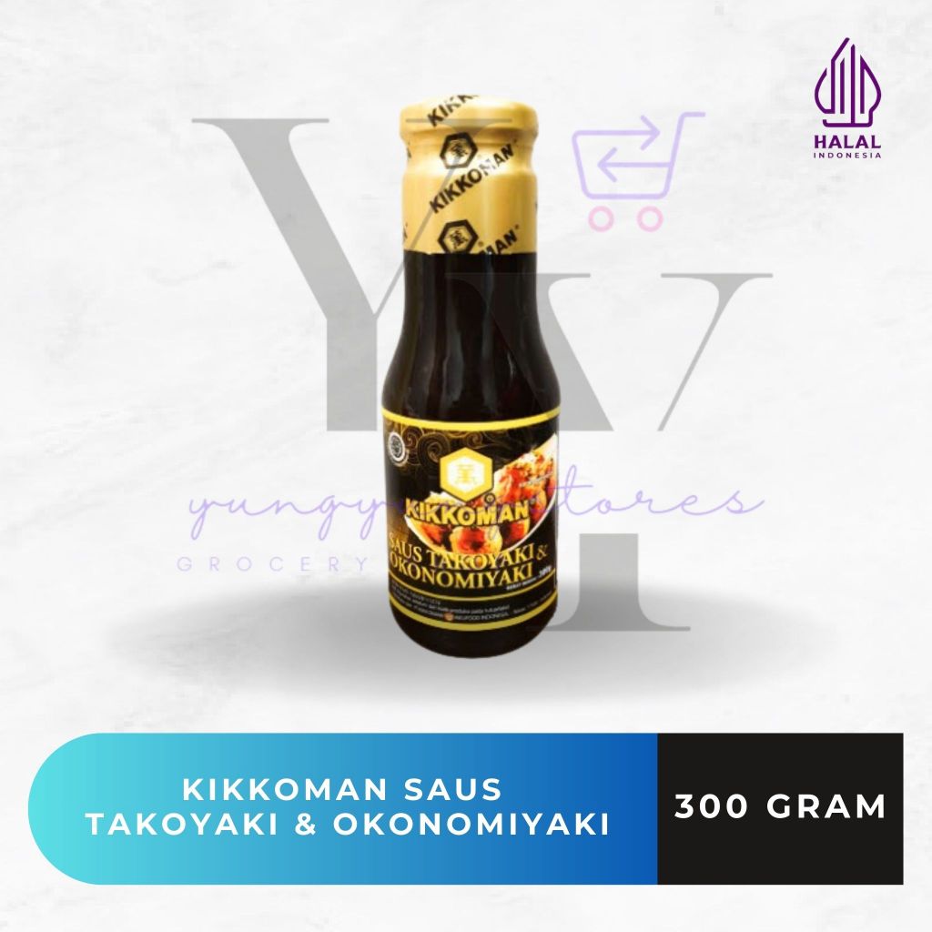Kikkoman Okonomiyaki Takoyaki Sauce/Sauce 300 Grams | Shopee Malaysia