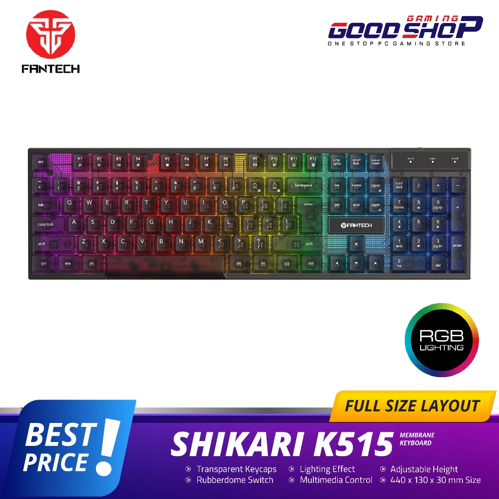 Fantech Shikari K515 Gaming Keyboard | Shopee Malaysia