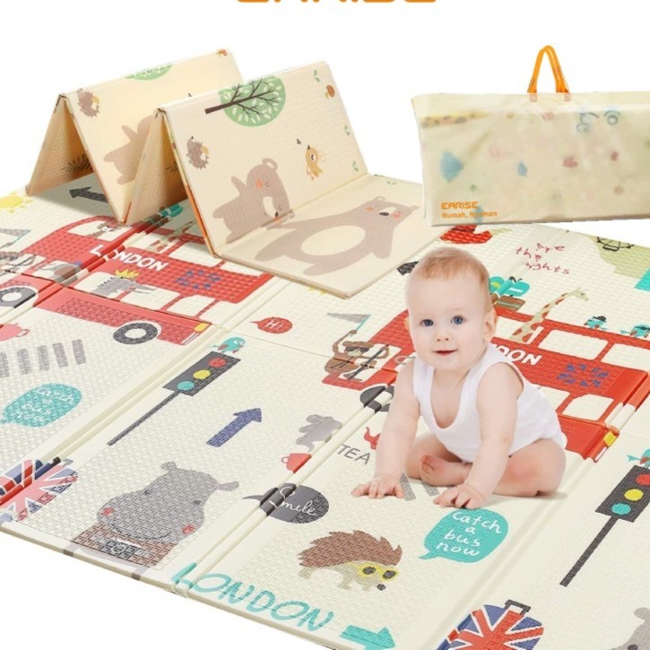 Folding Playmat/Folding Carpet/Baby Mat 180x200cm Thickness 10mm ...