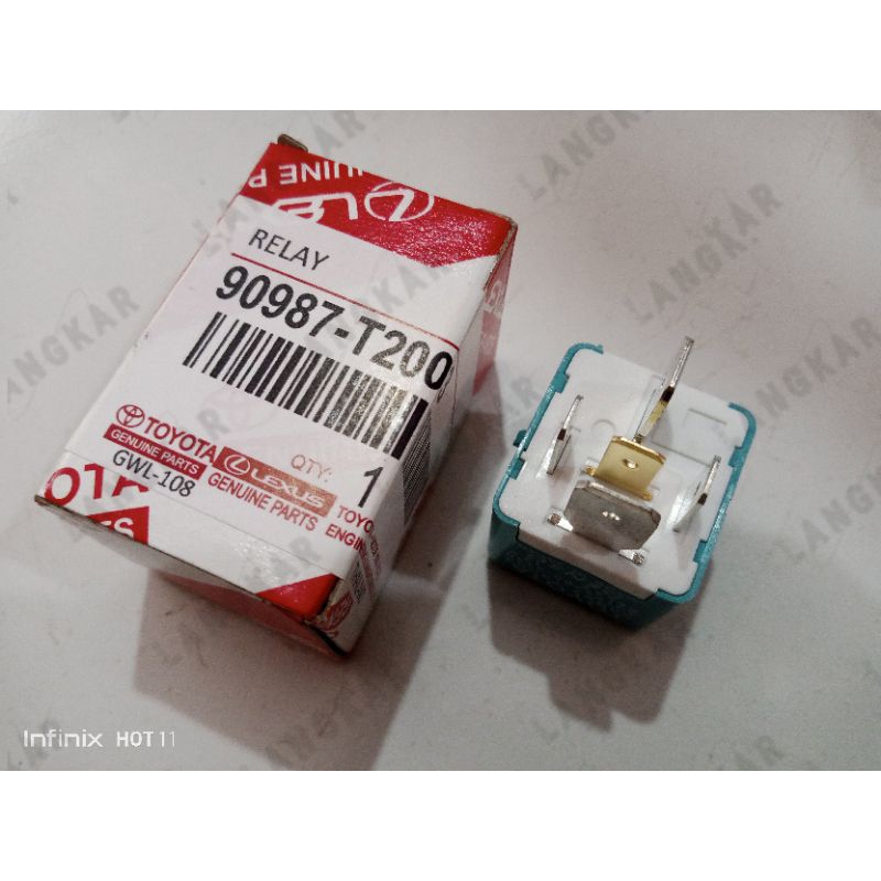 Toyota Relay 4ft 5ft 90987-T2002 12V Denso 90987-T2003 | Shopee Malaysia