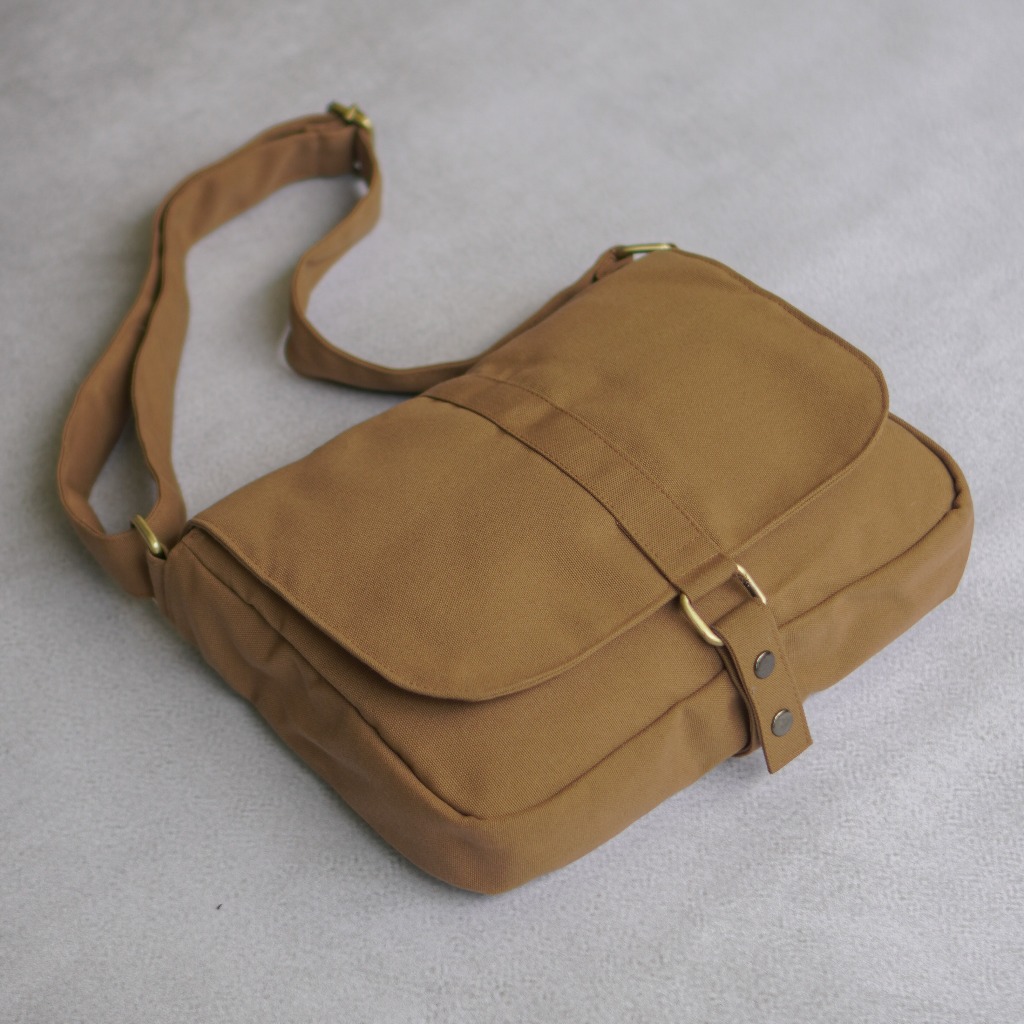 Ranu - Thevan Vintage Canvas Sling Bag Brown | Canvas Sling Bag ...