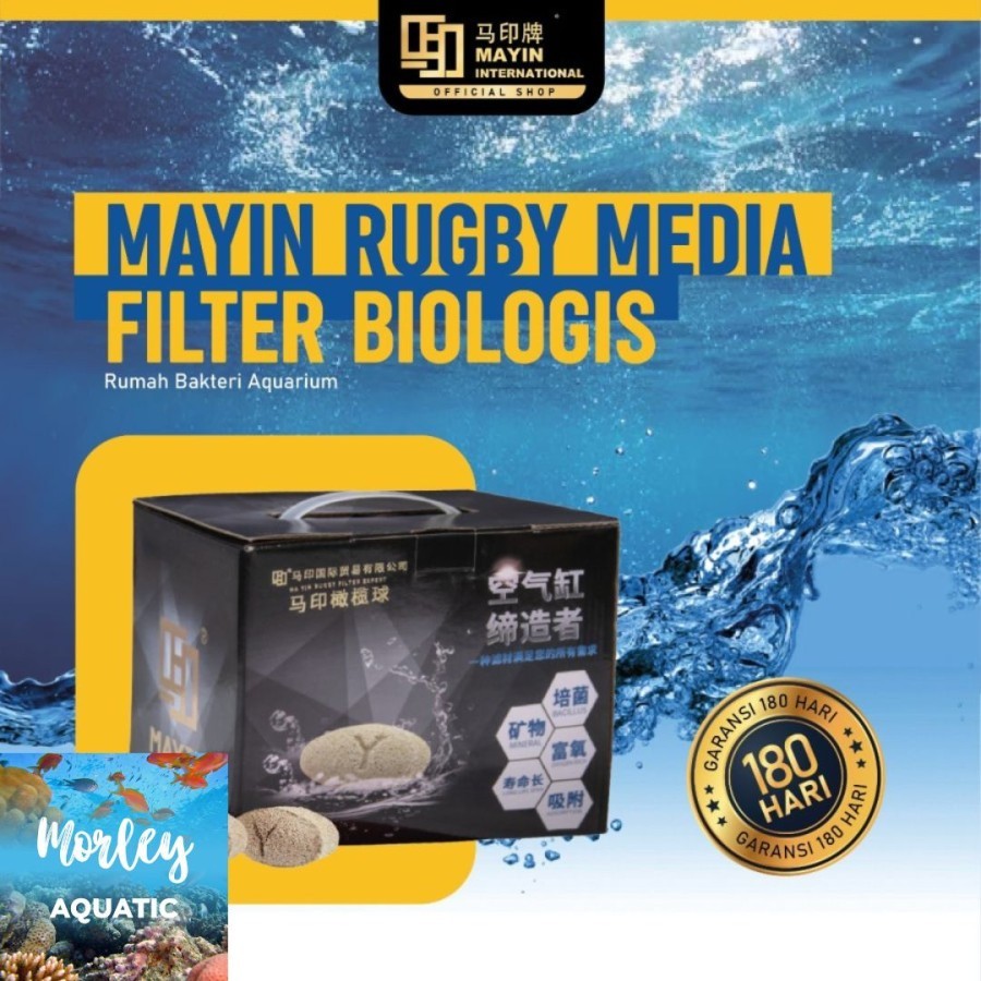 Mayin rugby bio filter media (3kg) | Shopee Malaysia