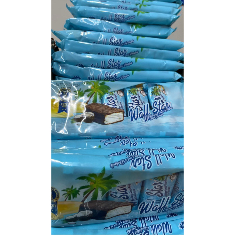 Walf STAR COCONUT WAFER | Turkish CHOCOLATE WAFER | Shopee Malaysia