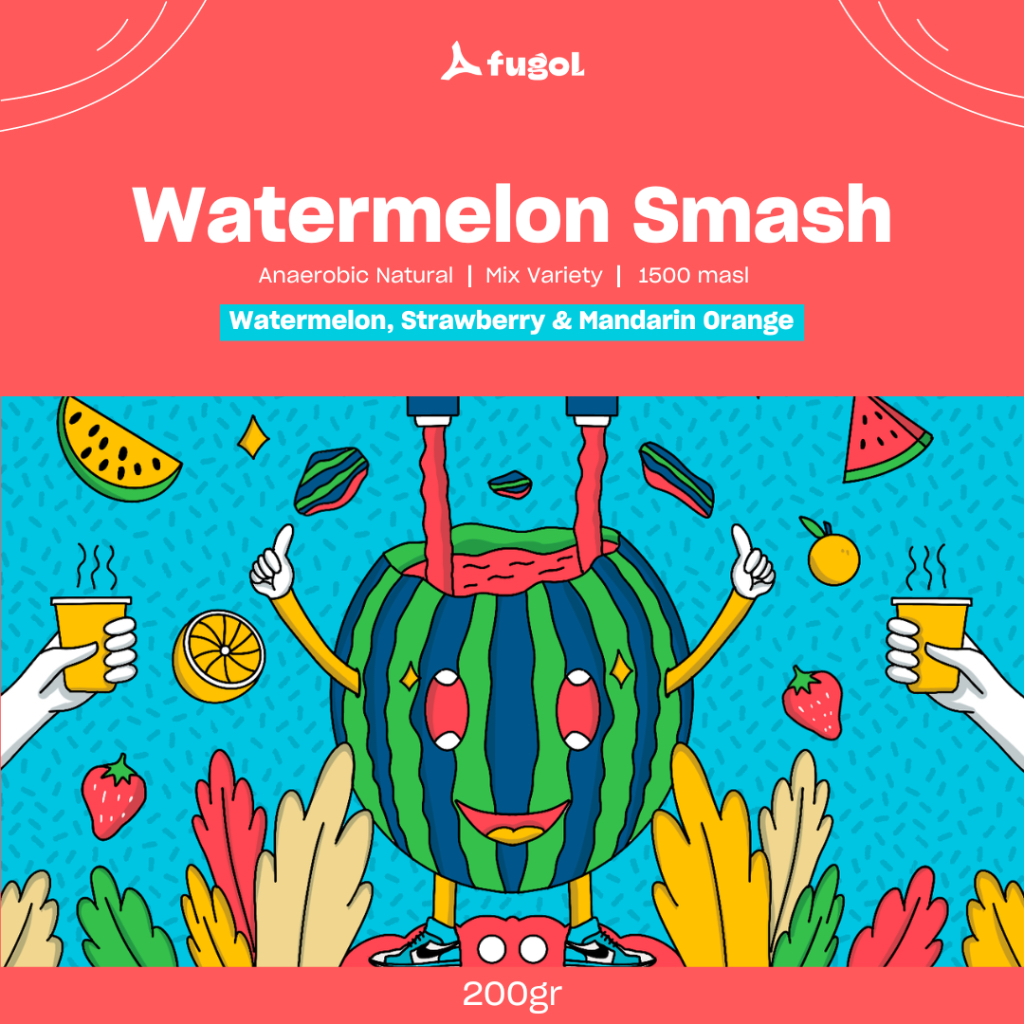 West Java Arabica Coffee WATERMELON SMASH (200 gr) Single Origin ...