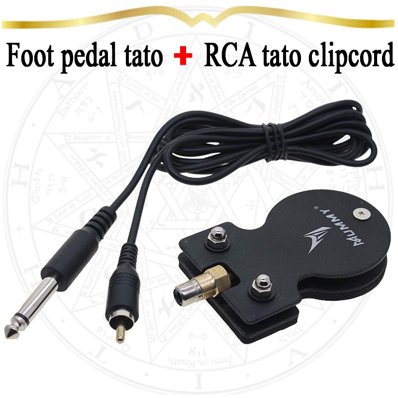 Tattoo Foot Swift pedal+Tattoo RCA Cable - Tattoo pedal+tatto RCA Cable ...