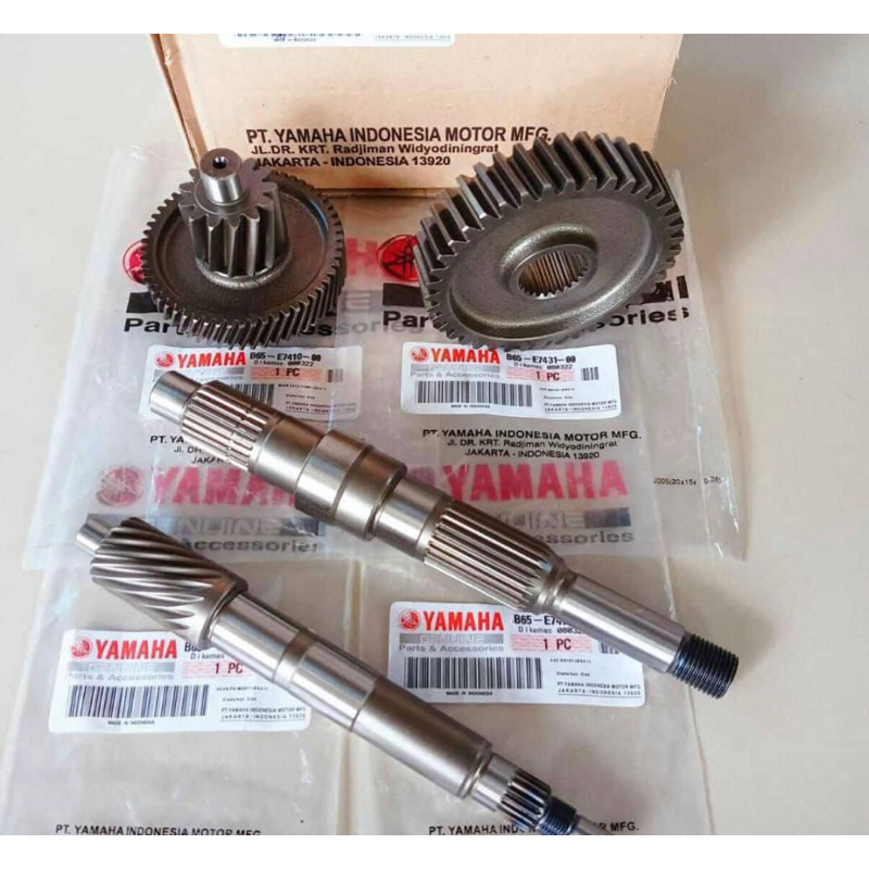 Gearbox Gear Ratio Set Aerox - new Aerox - Lexi-Nmax new B65 | Shopee ...