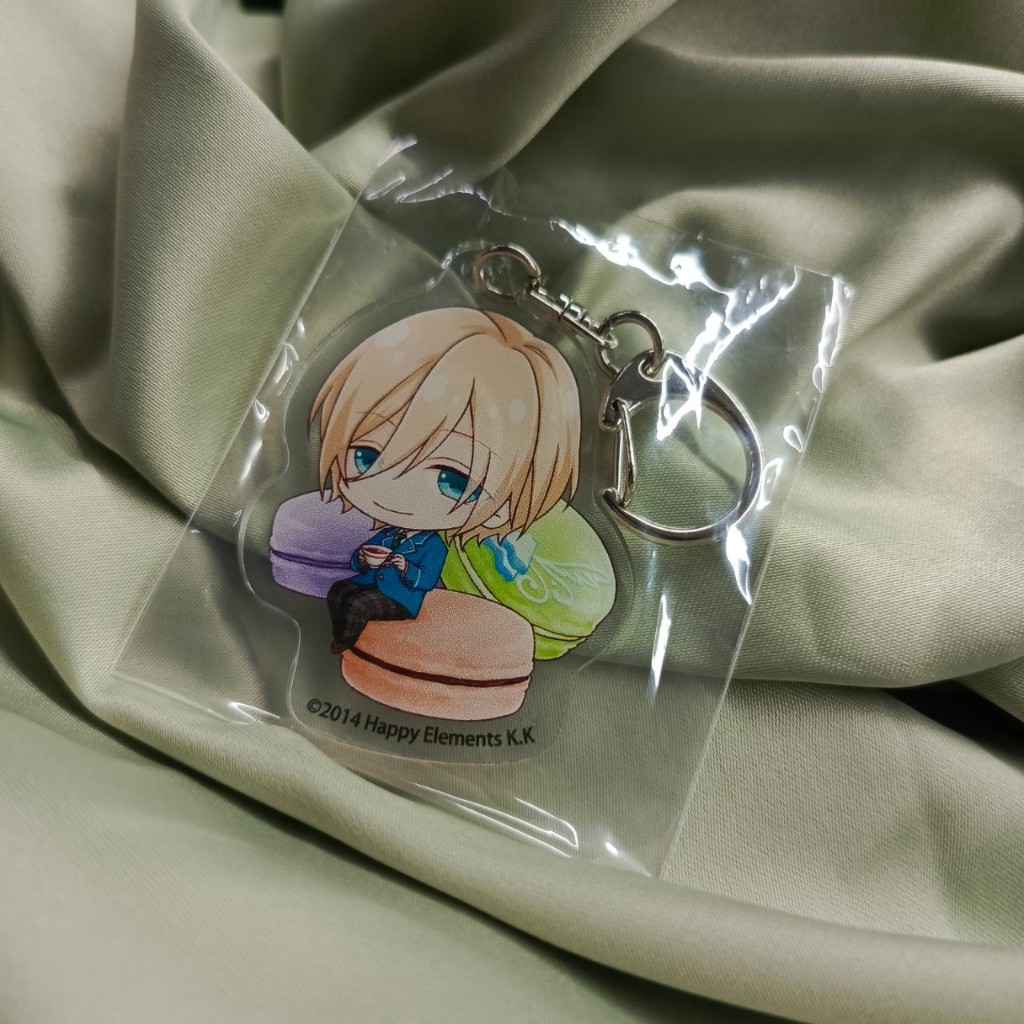 Ensemble Stars Animate Cafe JP Keychain FINE Ryuseitai Akatsuki UNDEAD ...